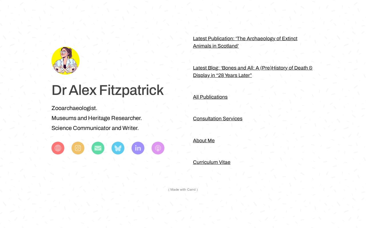 Dr Alex Fitzpatrick